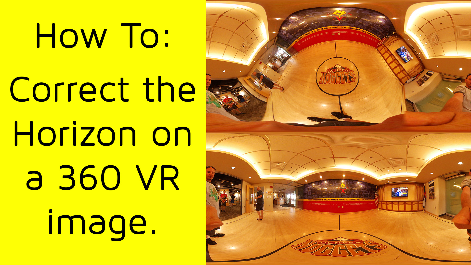 How To: Correct The Horizon On A 360 VR Panoramic - Jason Perrone