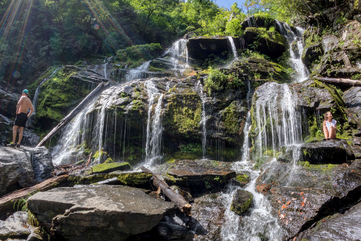 Catawba Falls 360-degree panoramic views - Jason Perrone