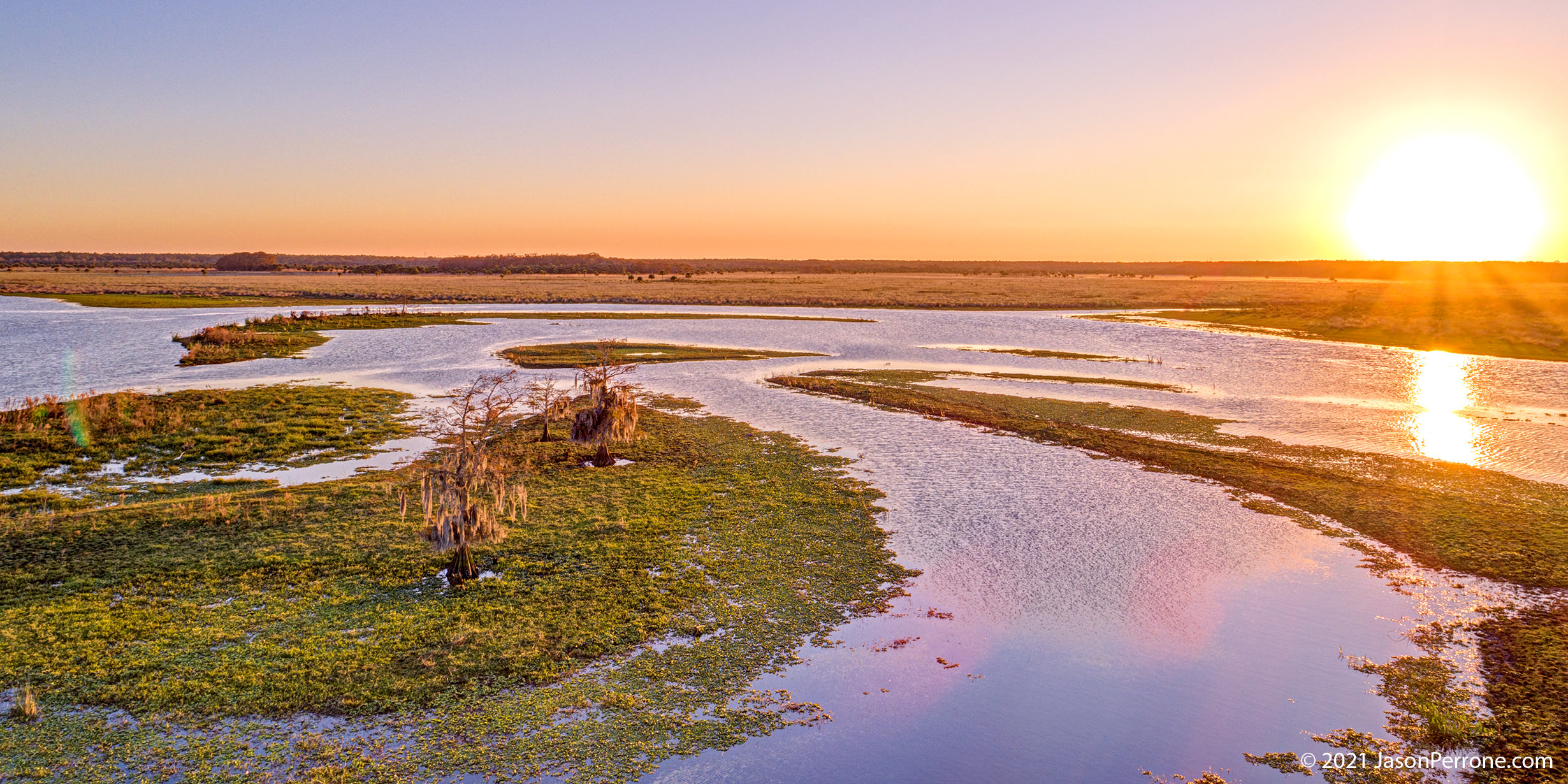 St Johns River at Sunset - Jason Perrone